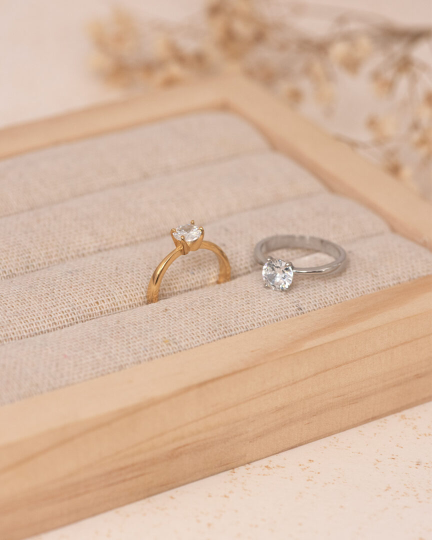 Celeste solitaire ring | Simplicy